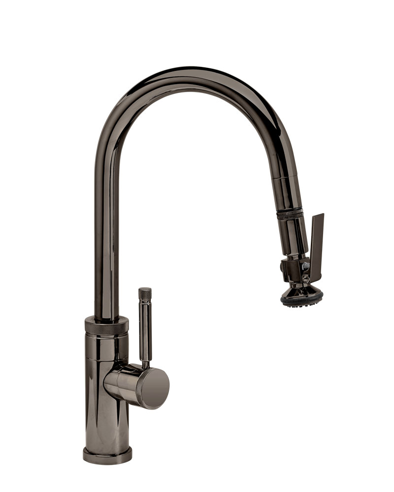 Waterstone Industrial Prep Size PLP Pulldown Faucet | Angled Spout ...